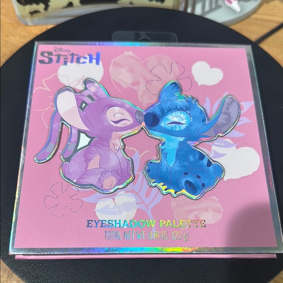 Disney | Makeup | Disney Stitch Eyeshadow Palette Pink And Blue | Poshmark